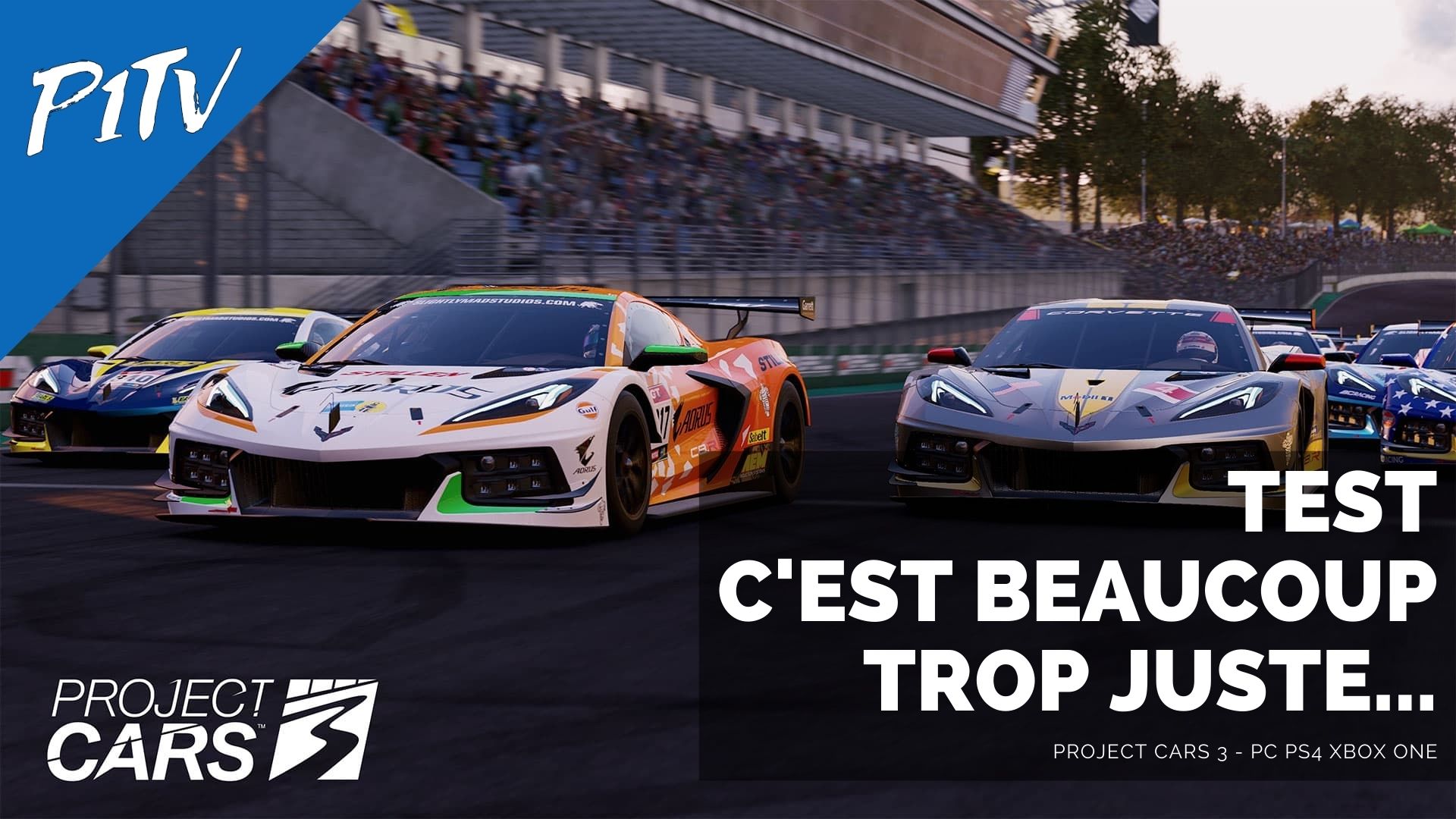 Test de Project CARS 3 - La dégringolade continue | PLAYERONE.TV